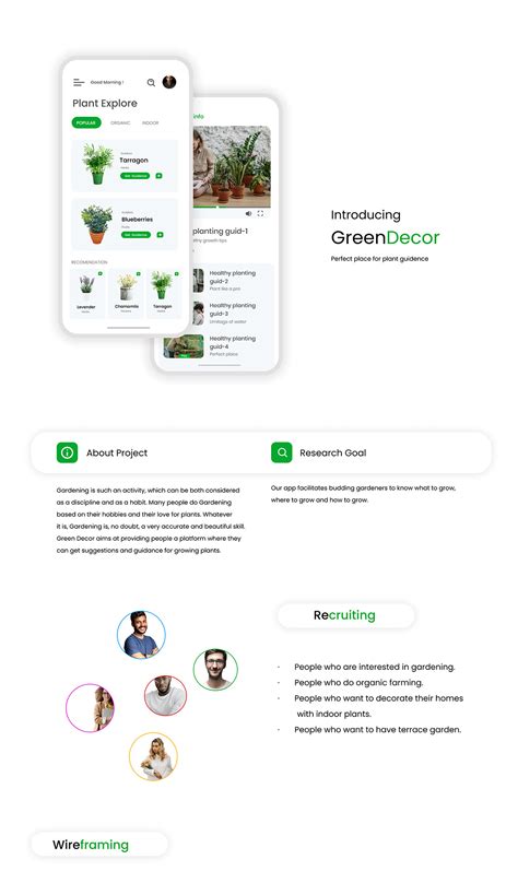 GreenDecor Mobile App UI UX On Behance