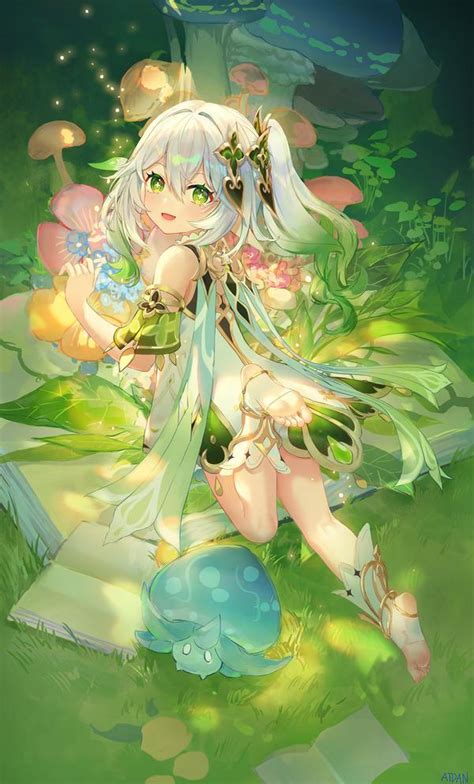 呜呼~想要尽情拿捏住这个小草神！！！ 小吉祥草王美图合辑 知乎