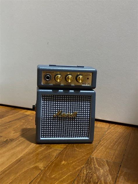 Guitar Amplifier Marshall Ms 2c Micro Amp Classic Hobbies And Toys