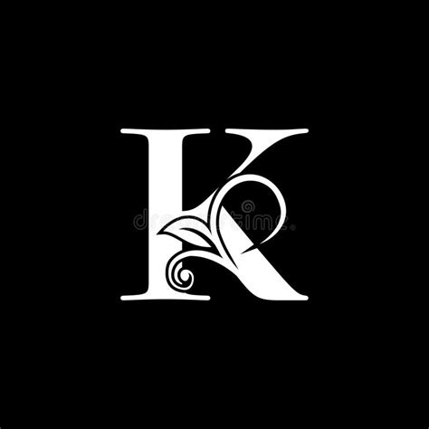 Fancy Letter K Monograms Stylish And Elegant Monogram Design Template