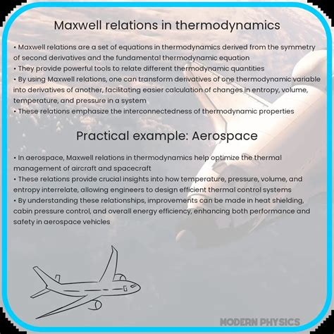 Maxwell Relations In Thermodynamics Key Concepts And Applications