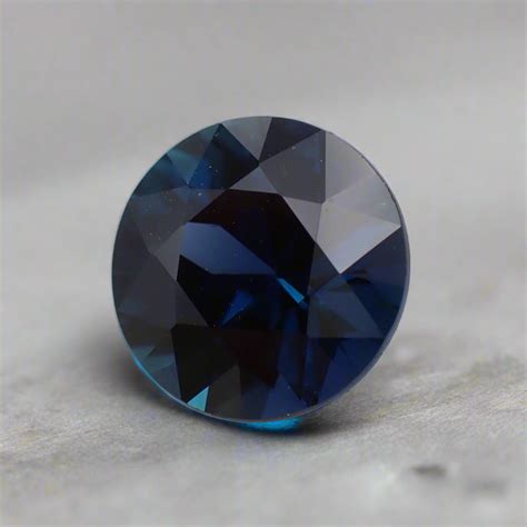 Australian Blue Sapphire Round Cut 203ct Megan Webb Jeweller