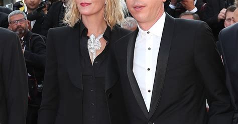Uma Thurman et Reda Kateb Montée des marches du film D Après une