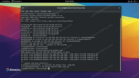 Comment Se Connecter Automatiquement Au Réseau Sur Almalinux Ilinuxgeek