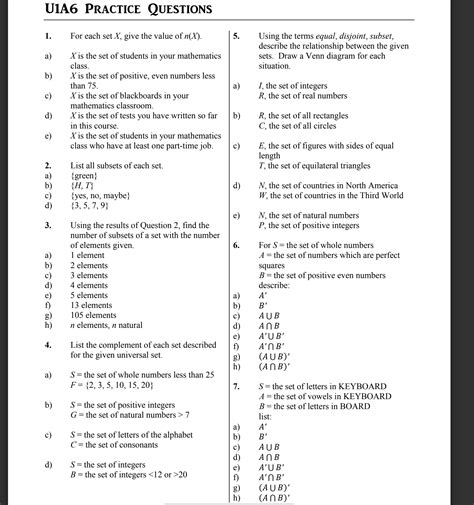 Answer All These Questions From 1 7 Chegg Com