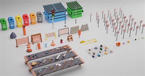 Low Poly Game Assets Combo Pack 3d Environments Unity Asset Store