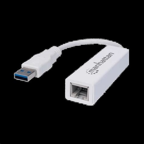 Adaptador Usb 30rj 45 506847 101001000 Mbps Gigabit Blanco Blister
