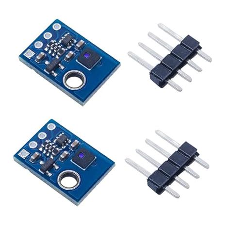 Hiletgo 2pcs Aht21 I2c Iic High Precision Digital Temperature And Humidity Sensor Module Dc 20