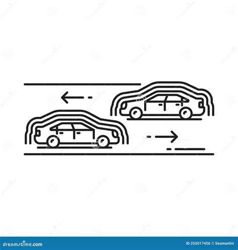 Driverless Car Self Driving Vehicle Technology Stock Vector