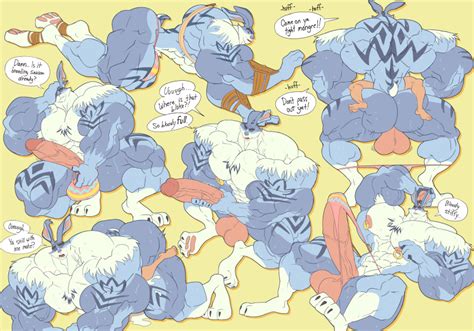 Rule 34 Bodybuilder Boner Bunnymund Erection Furry Hyper Hyper Balls