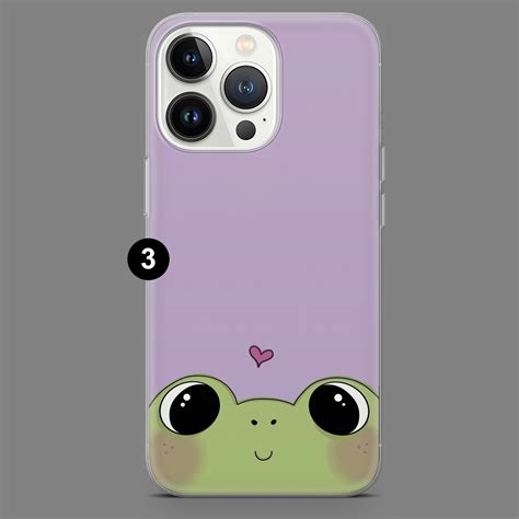 Cute Frog Phone Case Amphibian Leap Toad Cover For Iphone 15 14 13 12