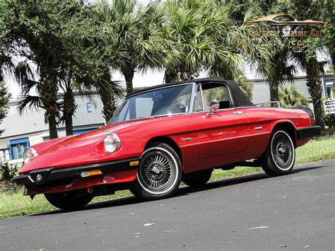 1987 Alfa Romeo Spider Survivor Classic Cars Services