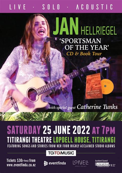 Events Jan Hellriegel And Catherine Tunks Live Nz Musician
