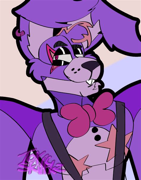 Glamrock Bonnie By Toxicskittlez21 On Deviantart