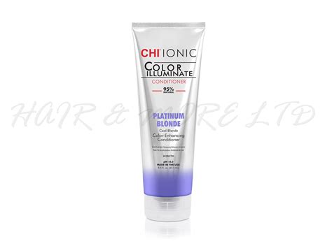 Chi Ionic Color Illuminate Conditioner 251ml Platinum Blonde Hair