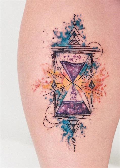 59 Tatuagens Fantásticas De Ampulheta Hourglass Tattoo Time Tattoos