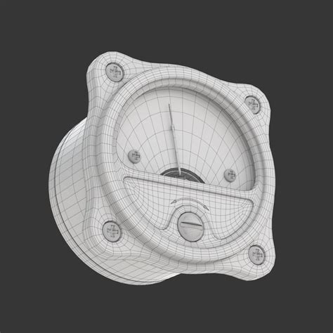 3d Analog Indicator Model Turbosquid 1243331