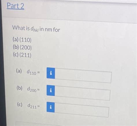 Solved The Figure Below Shows An X Ray Diffraction Pattern Chegg