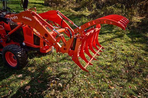 Compact Tractor Grapple Mast Farm Service