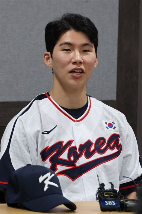 Ag 야구대표팀 캡틴 김혜성 설레는 마음죽기살기로 하겠다