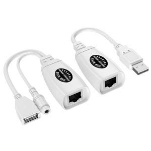 USB RJ Extension Adapter Range Up To M Length