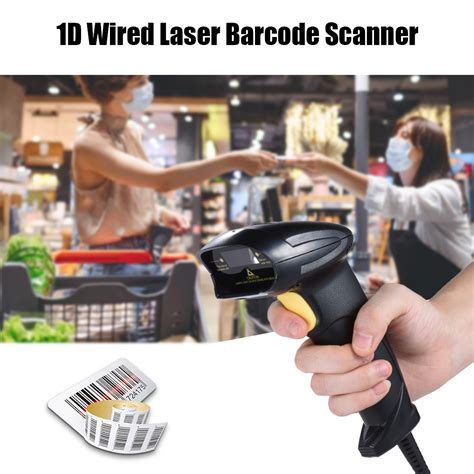 Odm 1d Laser Wired Handheld Barcode Scanner Factory Manufacturer Yuhengda