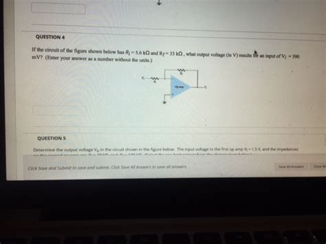 solved question4 if the circuit of the figure shown below
