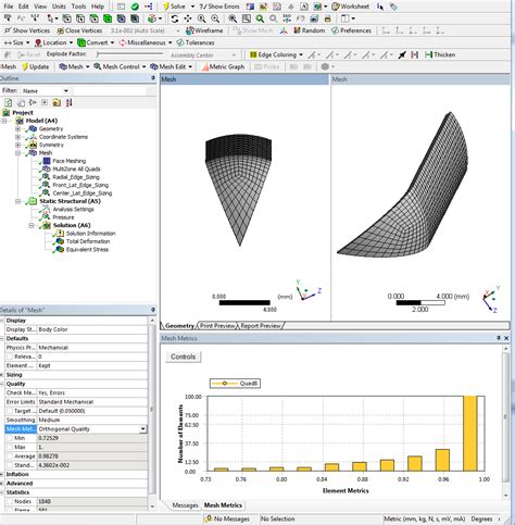 Ansys Meshing Wedge Mesh Axisymmetric Problem Cfd Online
