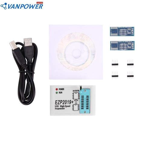 Ezp2019 Usb Spi Programmer Socket Support 24 25 93 Eeprom Flash Bios Chip Set Lazada