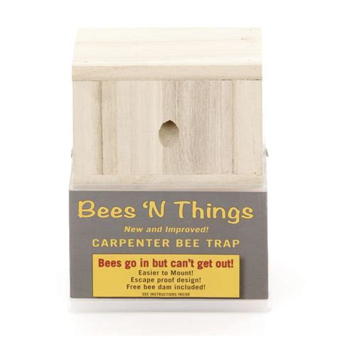 Wood Borer Bee Trap Plans