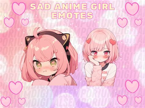 Twitch Emotes Twitch Sub Emotes Discord Emotes Kawaii Emotes Sad