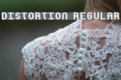 Distortion Regular Font