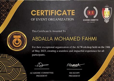 Abdullah Fahmy On Linkedin Aiworkshop Artificialintelligence