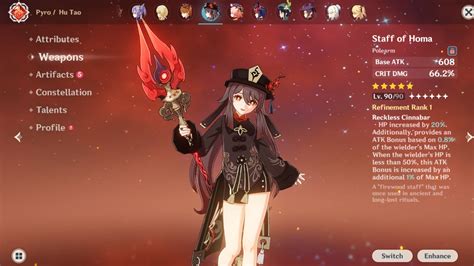 Raiden Shogun C Yae Miko Eula E Hu Tao Com Bis Genshin Impact Dfg