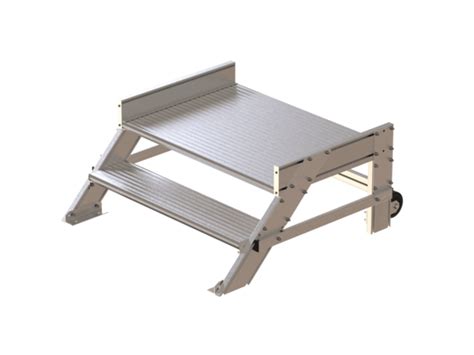 Buy Stair Platform 2 Steps 45° At Alulock