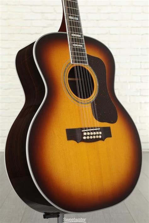 Guild F 512 12 String Acoustic Guitar Antique Sunburst Sweetwater
