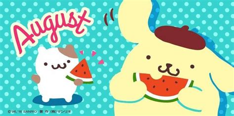 August Cute Doodle Art Cute Wallpapers Hello Kitty Wallpaper