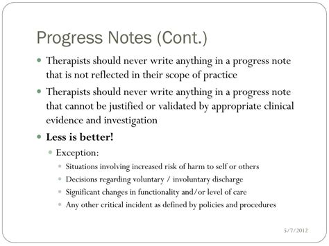 PPT Writing Progress Notes PowerPoint Presentation Free Download ID 3303040