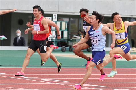 100m坂井隆一郎10秒12の大会新で地元Vイメージ通り走れた木南記念 月陸Online月刊陸上競技