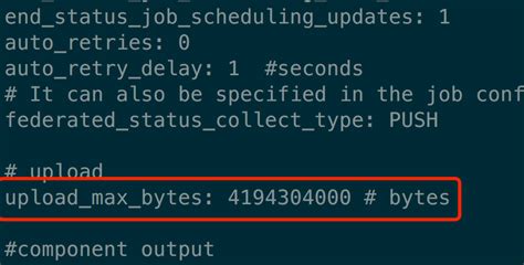 JobDefaultConfig upload max bytes配置无效 Issue FederatedAI FATE Flow GitHub