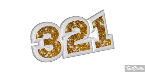 321 Number Animated  Logo Designs