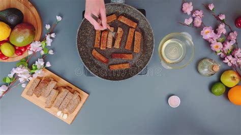 Checking The Toast Of Bread For Readiness Stock Footage Video Of Beer