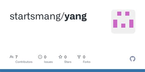 Github Startsmang Yang