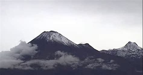 Alerta Amarilla Actividad En El Volcán De Fuego De Colima Hoy 23 De