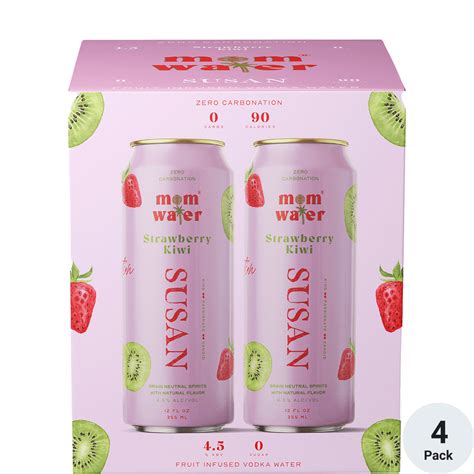 Mom Water Strawberry Kiwi Susan Total Wine And More