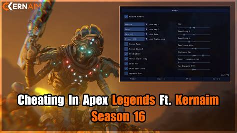 Cheating In Apex Legends Ft Kernaim Season 16 Youtube