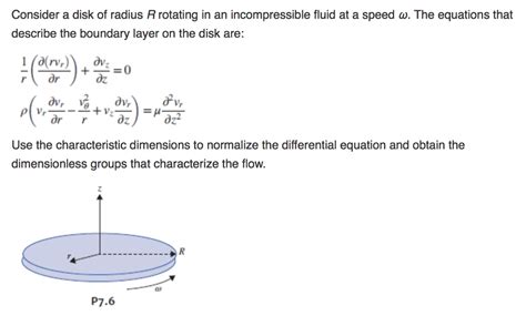 solved consider a disk of radius r rotating in an