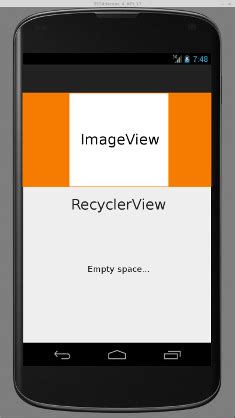 Java Force RecyclerView To Bottom Of Page In Layout Stack Overflow