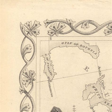 Old Map Of West India Islands 1851 Antilles Antique Map Fine