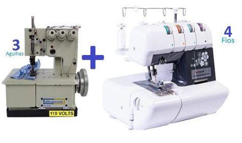 KIT Galoneira Semi Industrial 3 Agulhas BC2600 3 Bracob Overlock
